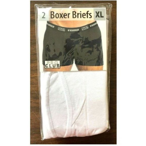 Pro Club | Underwear & Socks | Pro Club Mens Boxer Briefs 0 Cotton ...